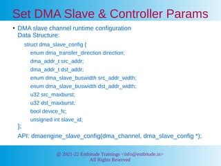 Linux Dma Engine PPT