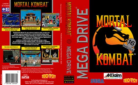 Mortal Kombat Mega Drive TecToy