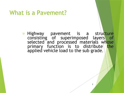 SOLUTION Types Of Pavement Studypool