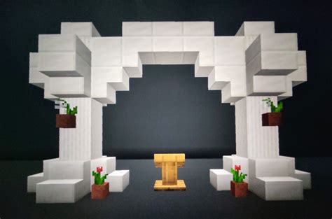 Arche De Mariage Minecraft Di 2024