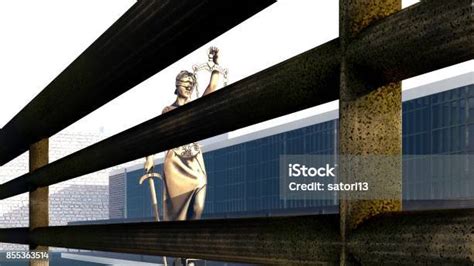 3d 렌더링에 존재에 개념적 그림 감방에 대한 스톡 사진 및 기타 이미지 감방 경계 교도소 Istock
