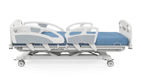Hospital Bed Isolated Stock Illustration Illustration Of Emergency