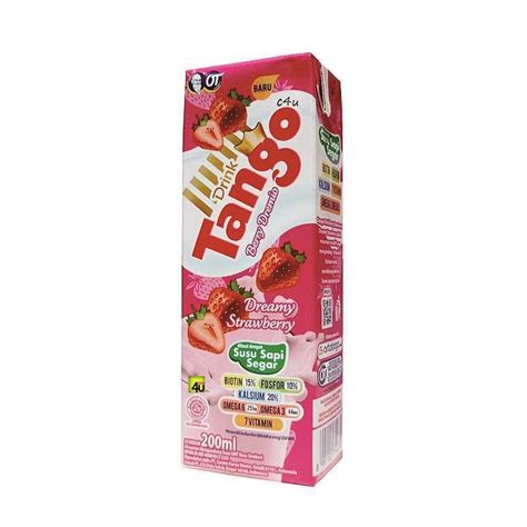 Promo Tango Drink Uht Dreamy Strawberry Kotak Diskon 9 Di Seller