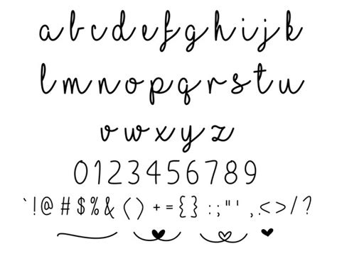 Fancy Cursive Script Font