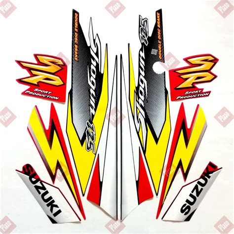 Sticker Striping Lis Body Motor Suzuki Shogun SP Tahun Lazada Indonesia