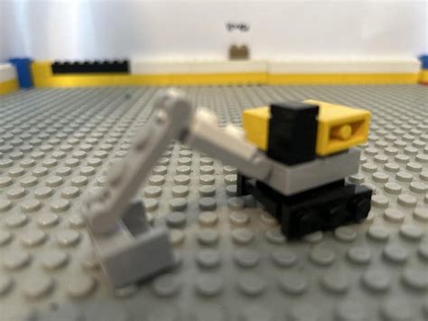 Lego Moc Tiny Excavator By Wonderbrickz Rebrickable Build With Lego