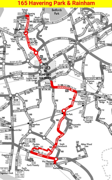 London Bus Route 165