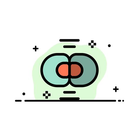 Biochemistry Biology Cell Chemistry Division Business Flat Line Filled Icon Vector Banner