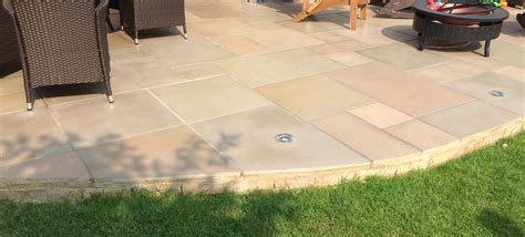 Honed Raj Green Indian Sandstone Natural 22mm Calibrated Patio Paving
