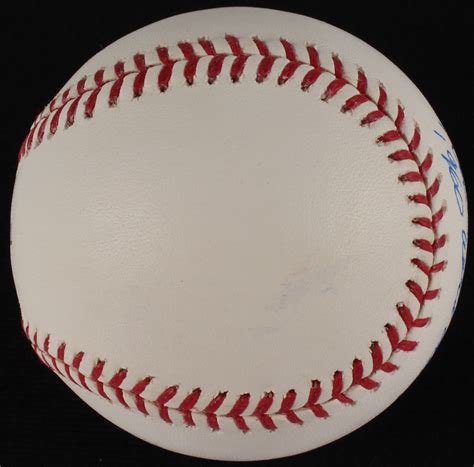Bob Skinner Signed Oml Baseball Inscribed 1960 World Champ Jsa Coa