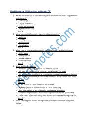 Cloud Computing Mcq Questions Answers8 Pdf Cloud Computing MCQ