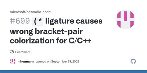 Ligature Causes Wrong Bracket Pair Colorization For Cc · Issue 699