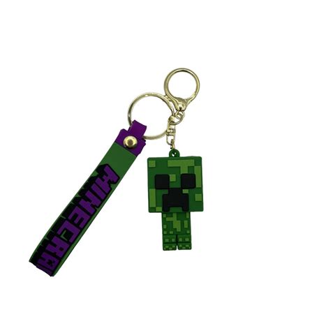 Брелок игрушка Minecraft Creeper / Брелок Майнкрафт Крипер для ключей ...