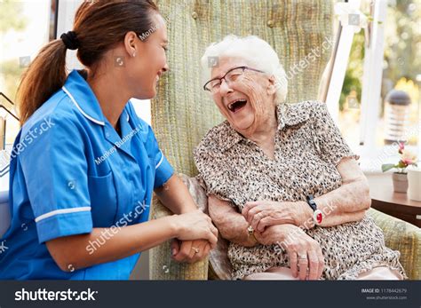 Happy Nursing Home Residents