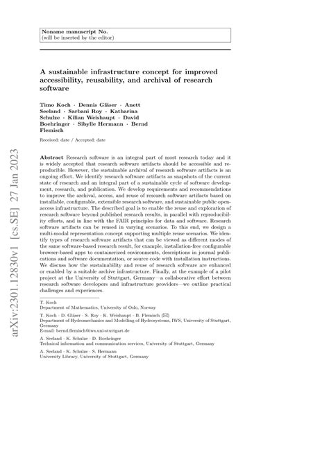 Pdf A Sustainable Infrastructure Concept For Improved Accessibility