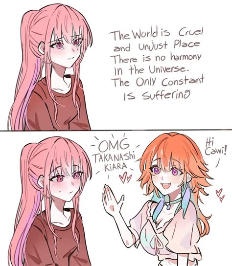 Mori Calliope And Takanashi Kiara Hololive And 1 More Drawn By