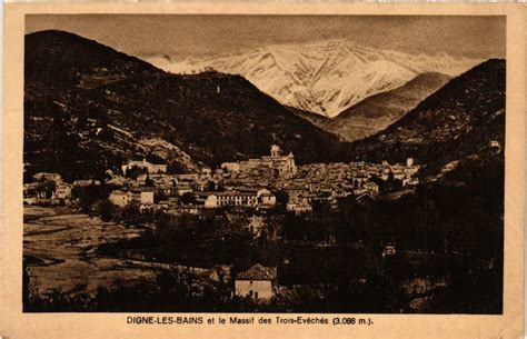 Digne les Bains et le Massif des Trois Eveches à Digne les Bains Cartorum