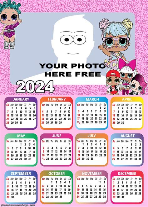 Calendar 2024 Lol Surprise Picture Frame