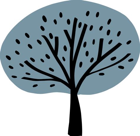 Doodle Tree Freehand Drawing PNG