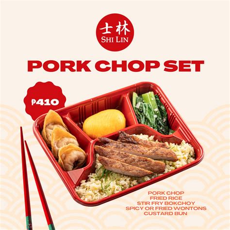 Porkchop Sets Shi Lin Philippines