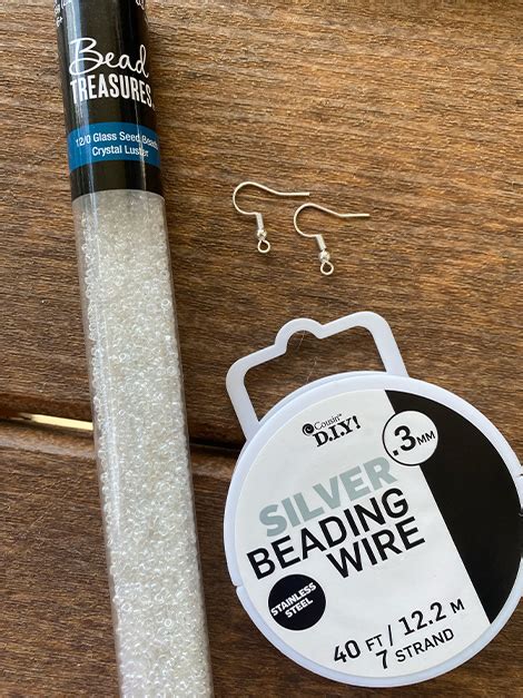Easy Diy Beaded Hoop Earring Making Tutorial Hands That Bless