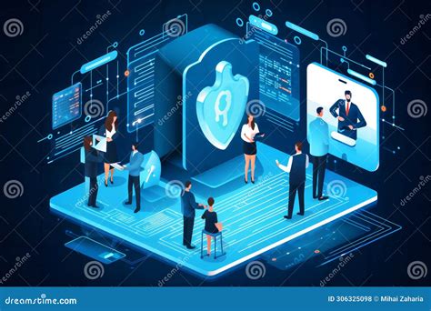 Futuristic Cybersecurity Shielding Urban Network Concept Cybersecurity