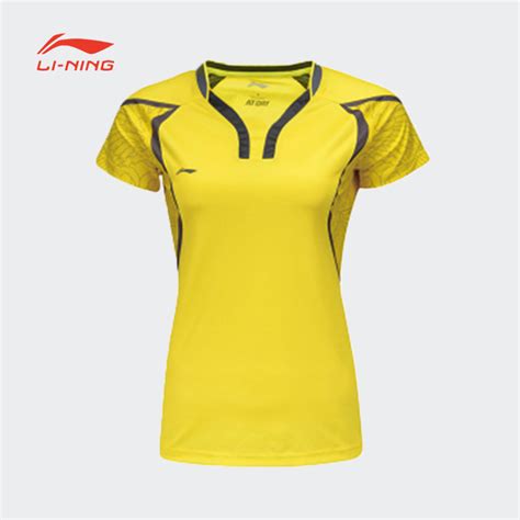 Li Ning Kason Badminton Clothing Women Badminton Jersey Tshirt TEE E Global Delivery