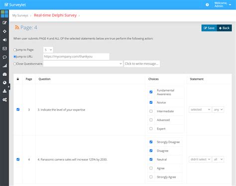 Page Branching Logic