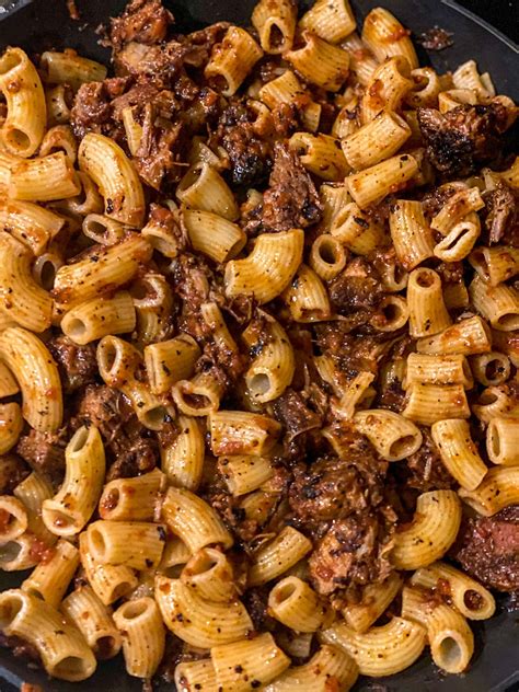 Pork Rigatoni Leftover Smoked Pork Pasta