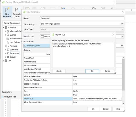 Intersystems Reports Formulas Parameters Labels Intersystems Developer