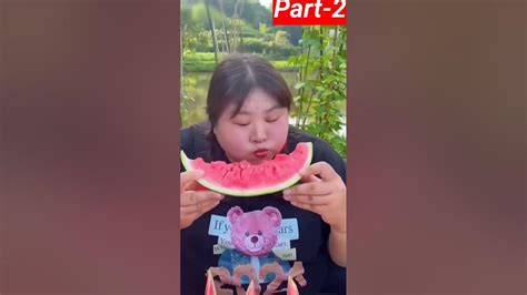 लड़की ने फ्री का तरबूज खा लिया 🤣 Part 2 Shortsindia Youtubeshorts