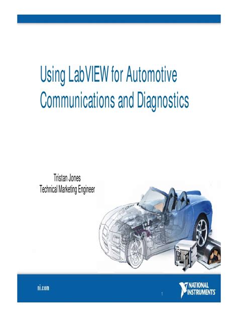 Using Labview For Automotive Communications And Diagnostics Pdf Pdf