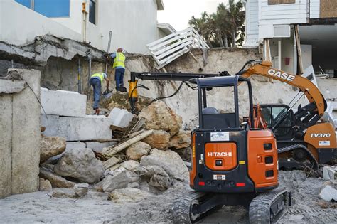 Daytona Beach Shore Damage From Hurricane Ian Homeland Security