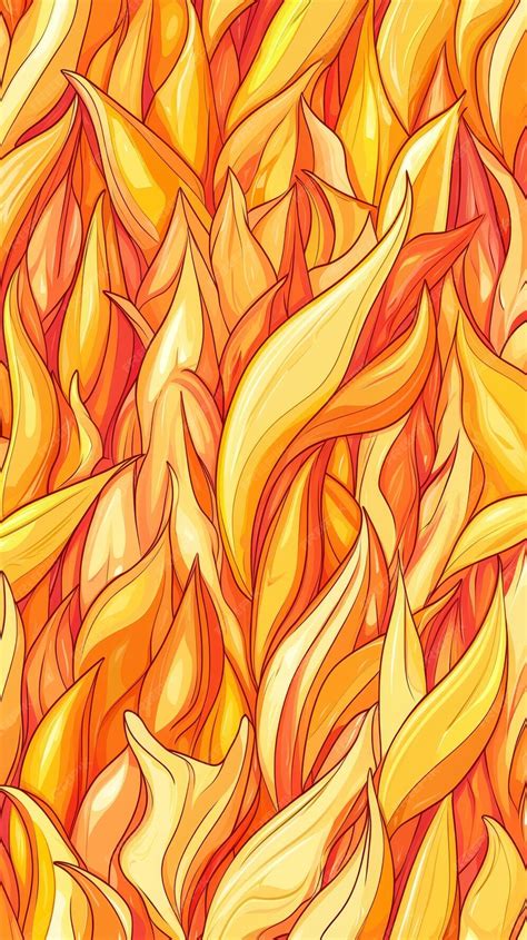 Abstract Fire Pattern Premium Ai Generated Image