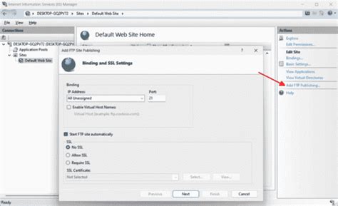 Setting Up A Secure Ftp Server Ftps On Windows 4sysops