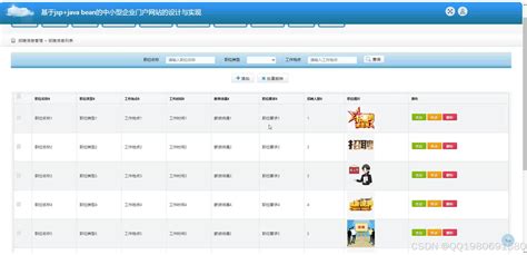 基于java的中小型企业门户网站的设计与实现源码文档部署讲解等企业门户 Java开源 Csdn博客