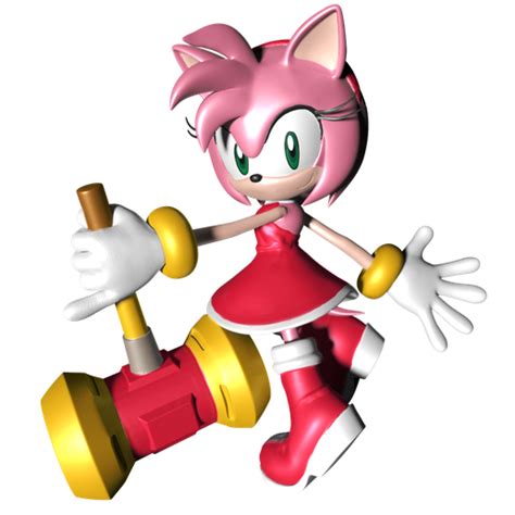 Fichier 3d Gratuit Amy Rose Sonic X 🌹 ・modèle Pour Impression 3d à Télécharger・cults
