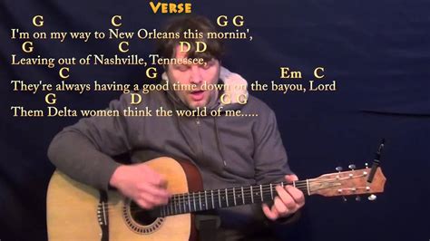 Ramblin Man Allman Brothers Strum Guitar Cover Lesson In G With