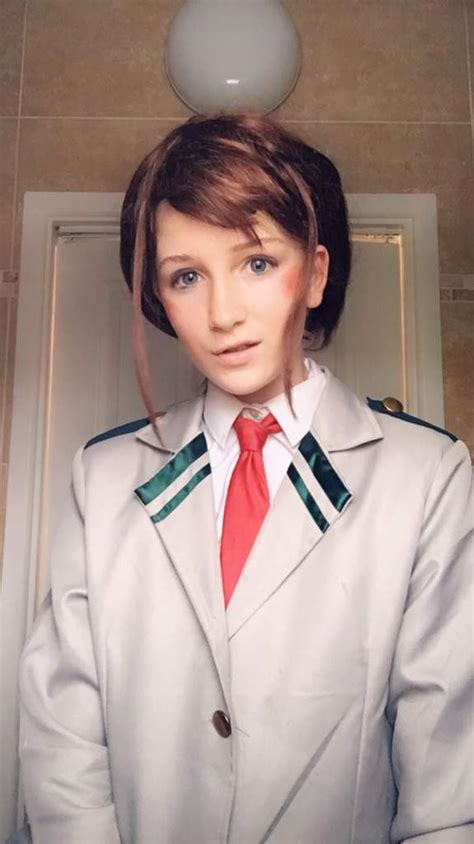 Genderbent Uraraka My Hero Academia Amino