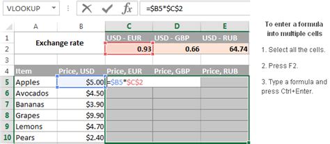 How To Copy Formula In Excel With Or Without Changing References