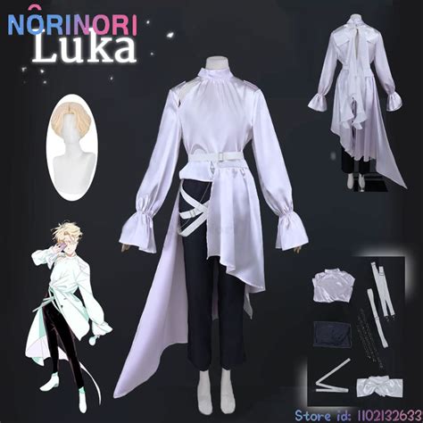 Alien Stage Luka Cosplay Costume Wig Top Pants Anime Idol Cosplay Role