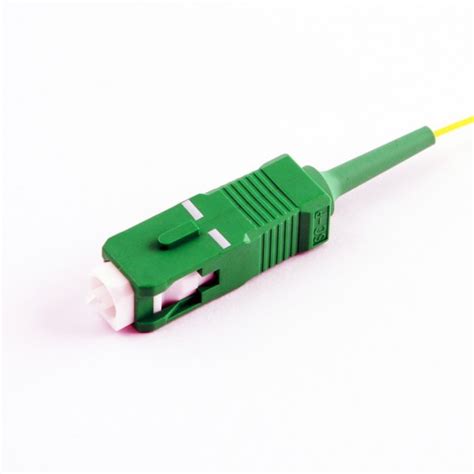 Sc Apc Singlemode Connector Um Boot Optical Fibre Systems