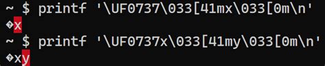 Spurious Spaces Appear When Printing Some Character From Unicode
