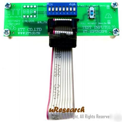Dip Switch Microcontroller Interface Basic Stamp Pic