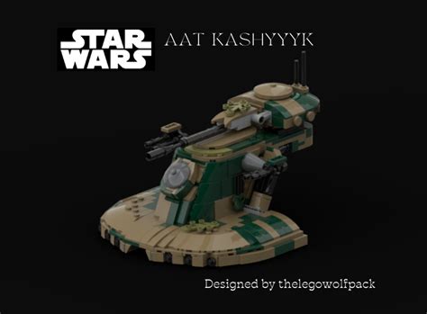 Lego Moc Aat Cis Kashyyyk Version By Thelegowolfpack Rebrickable