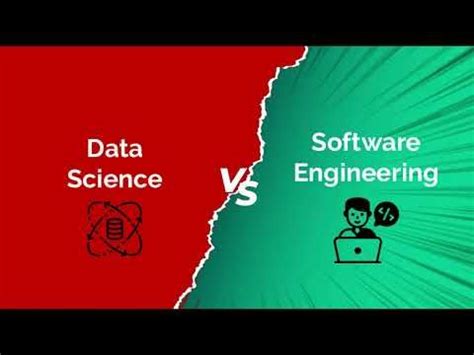 Data Science Vs Software Engineering Youtube Data Science Software Engineering Technology
