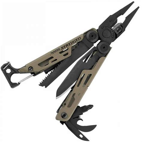 Leatherman Signal Multi Tool Coyote Tan Complete Outdoors Nz
