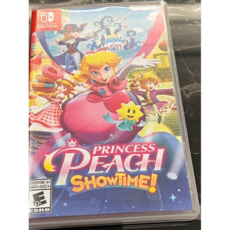 美版英文版 碧姬公主 表演時刻！princess Peach Showtime Switch Ns 蝦皮購物