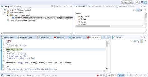 Debuggen Von Php Mit Xdebug