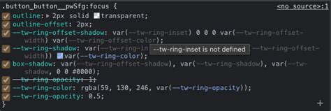 Focus Visible Doesnt Work With Apply In Css Module · Issue 6194
